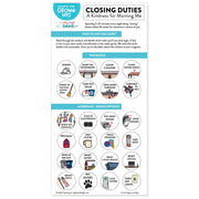 Household Closing Duties Visual Chart (with KC Davis) – Mighty + Bright