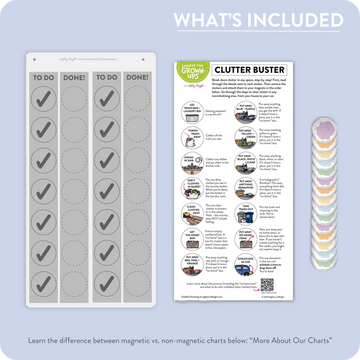 "Clutter Buster" for Managing Clutter Step by Step – Mighty + Bright