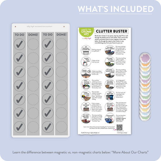 "Clutter Buster" for Managing Clutter Step by Step – Mighty + Bright