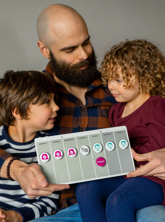 Co-Parenting + Custody Calendars for Kids of Divorce – Mighty + Bright