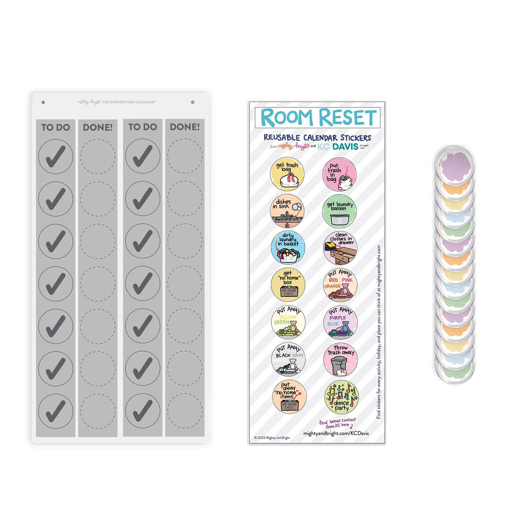 Kids Room Reset Chart for a Tidy Room (with KC Davis) – Mighty + Bright