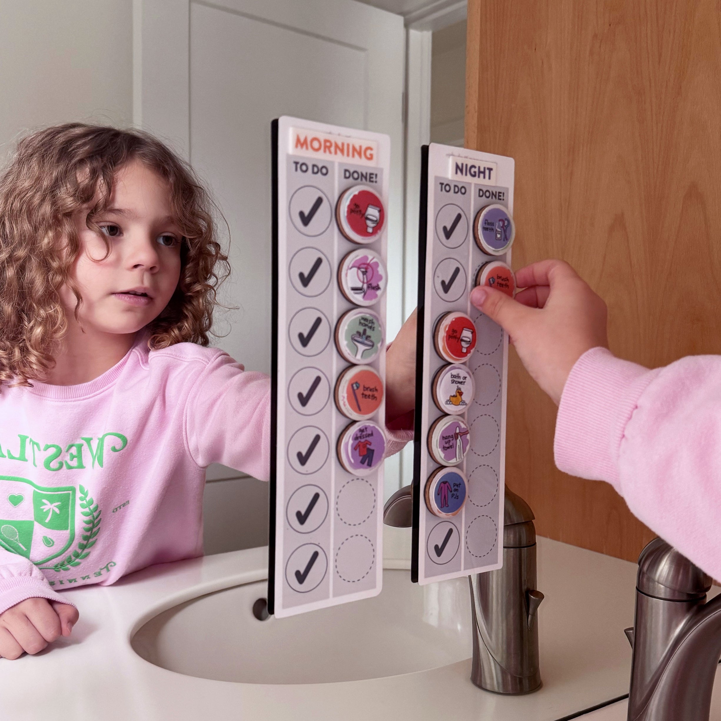 Kids' Daily Routines Chart – Mighty + Bright