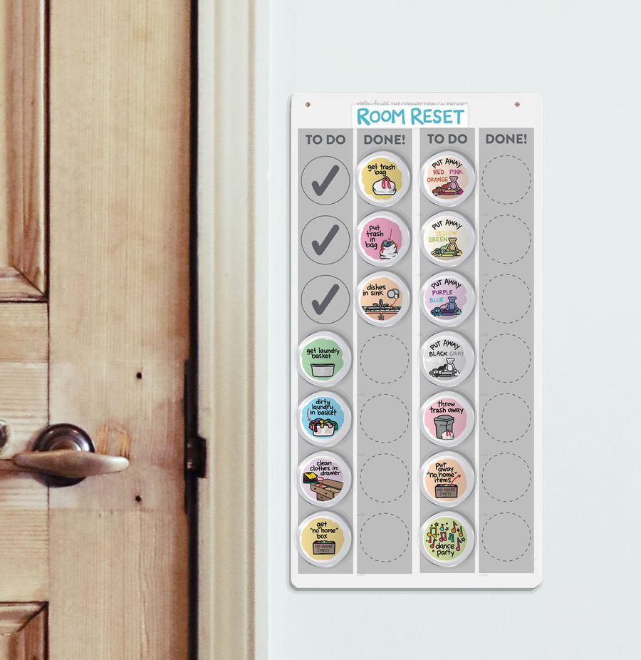 Kids Room Reset Chart for a Tidy Room (with KC Davis) – Mighty + Bright