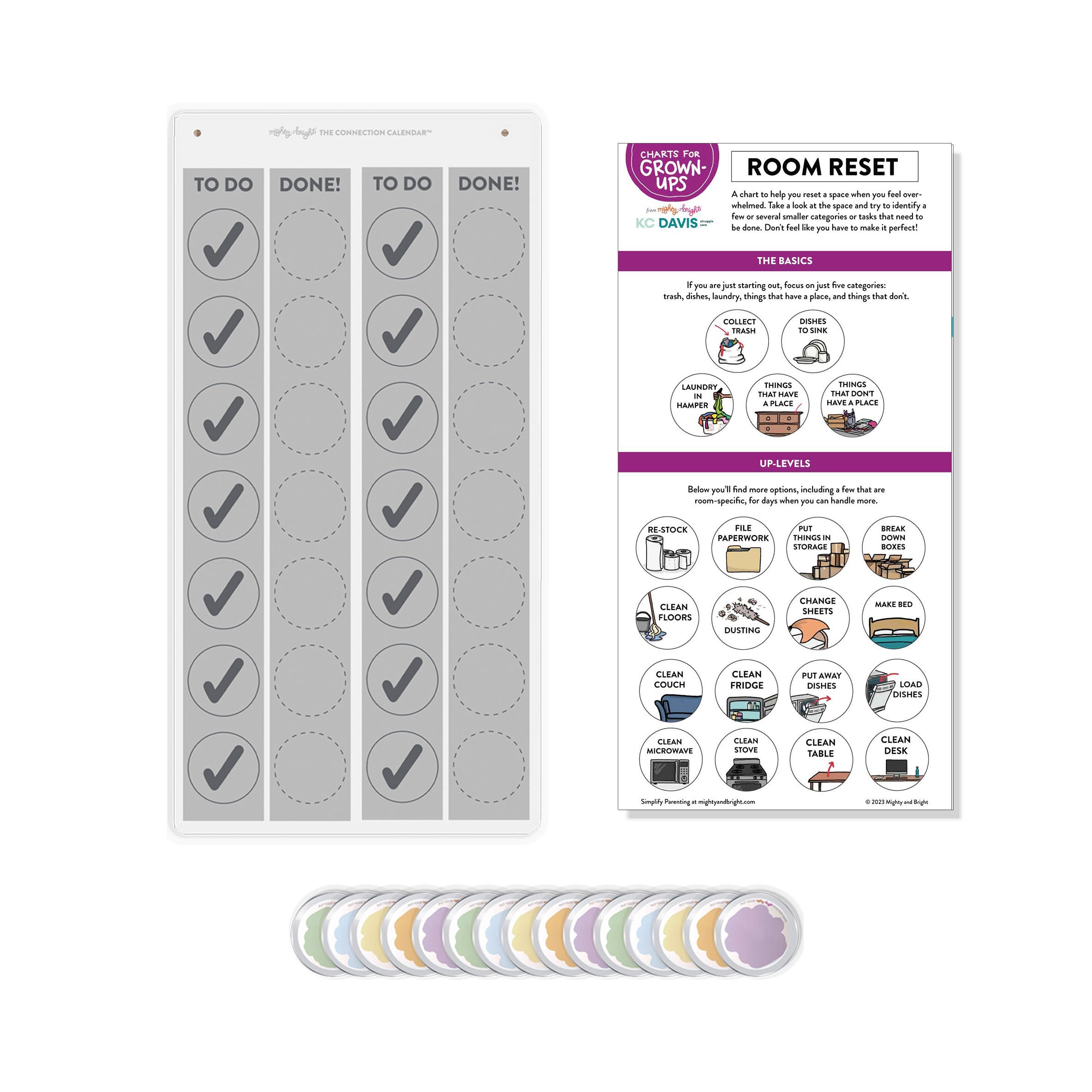Closing Duties and Room Reset Charts - KC Davis StruggleCare – Mighty + Bright