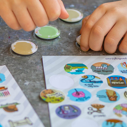 Room Reset for Kids Stickers – Mighty + Bright