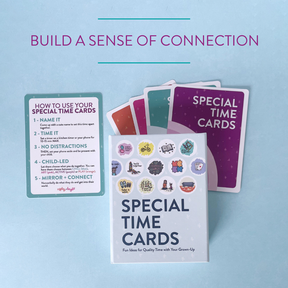 Special Time Cards for a Strong Parent-Child Relationship – Mighty + Bright