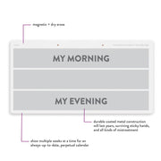 Visual Schedule from Mr. Chazz x Mighty + Bright