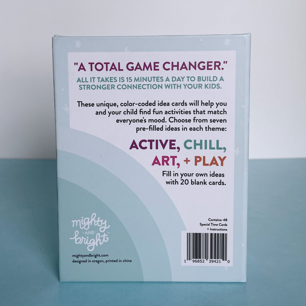 Special Time Cards for a Strong Parent-Child Relationship – Mighty + Bright